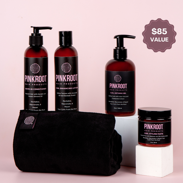 Ultimate Curl Styling Kit: Hydration, Nourishment & Style – Pink Root ...